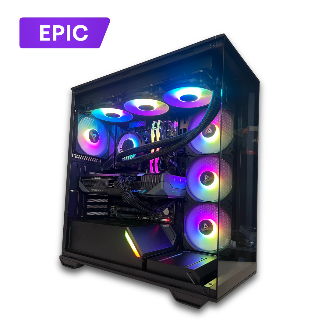 Raid Boss Gaming PC | RX 9060 XT X3D | Build My Rig – Build My Rig ...